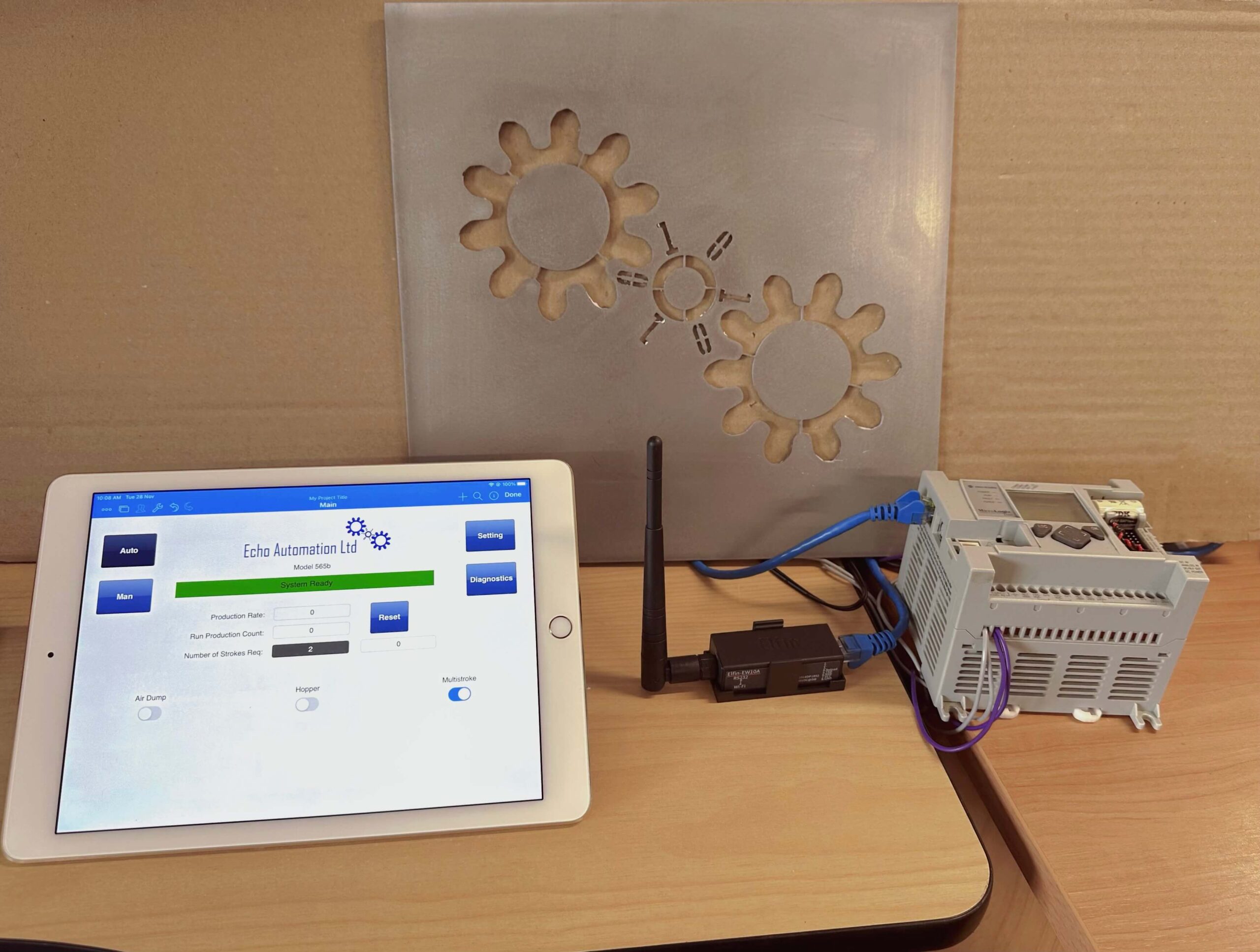 Our Innovative Mobile HMI Project - Echo Automation